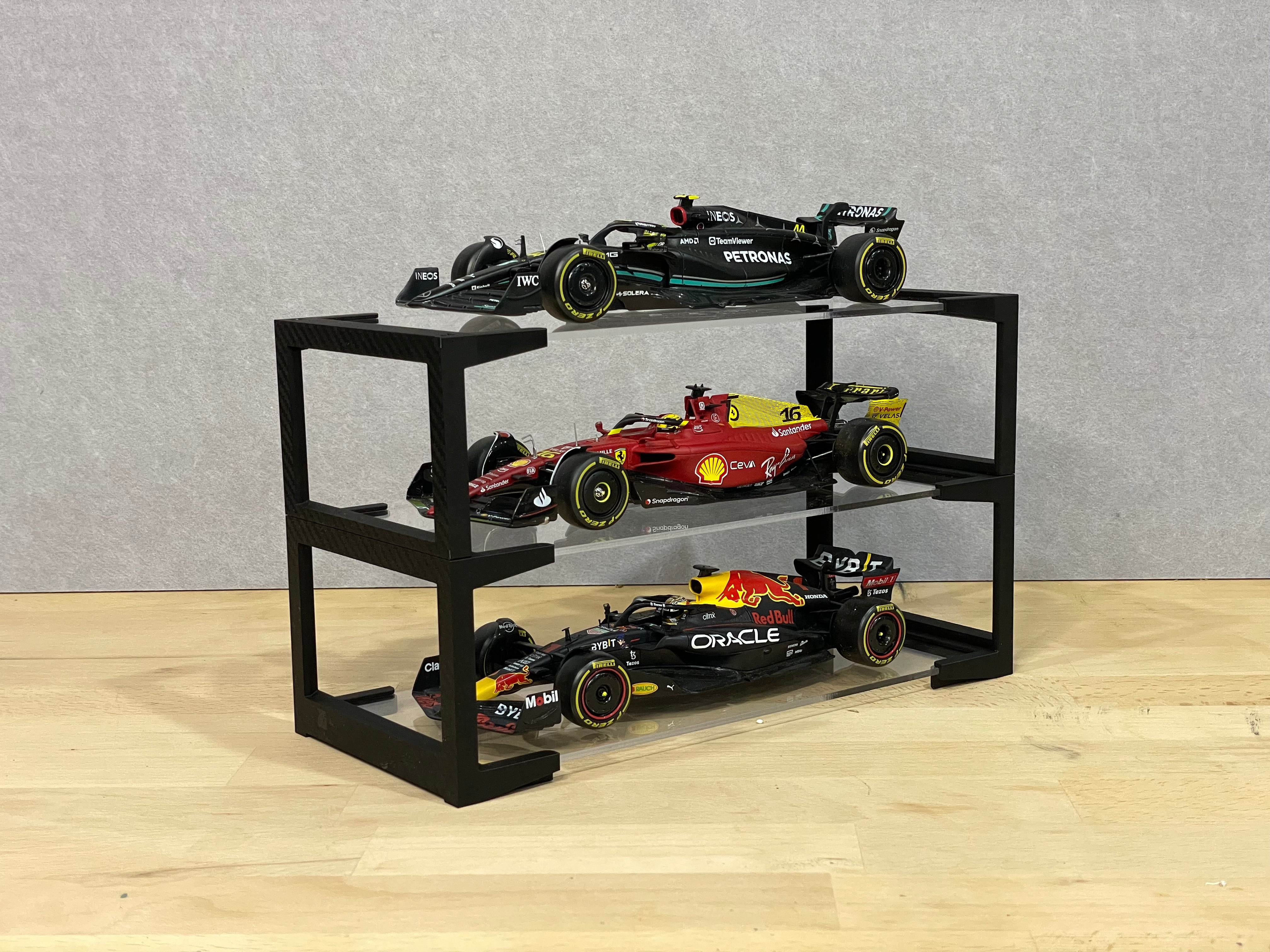 1:24 Scale Model, Vertical Display Stand, Stackable/Expandable – printJAM